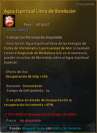 [Jugabilidad] (Guia PvE) Pociones infinitas: Agua Espiritual de Ornette ...
