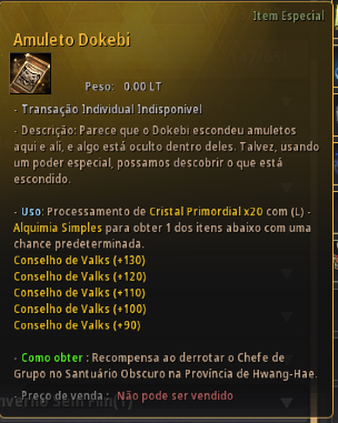 [Gameplay] [GUIA] - Como utilizar o Amuleto Dokebi | Black Desert SA