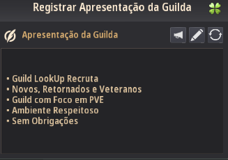 [Guildas & Amigos] [SA][Guilda de Progressão] LookUp | Black Desert SA