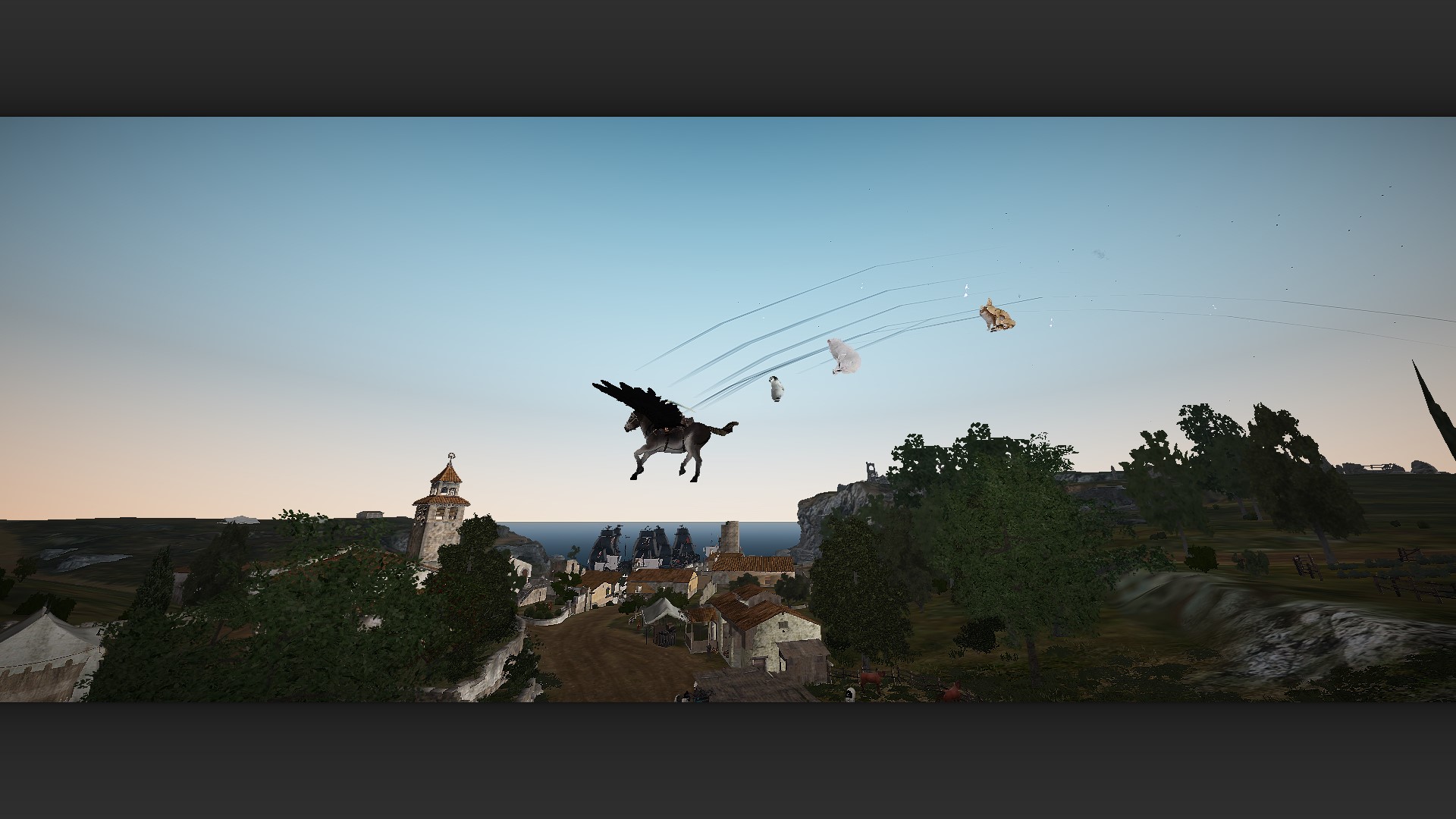 [Screenshots & Clips] [Donkuanatt] Flying Donkey?