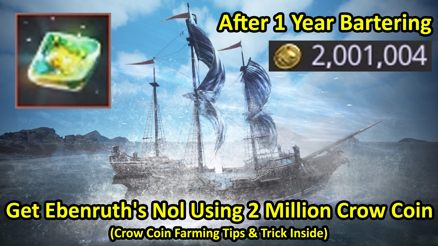 [Game Play] Buy "Ebenruth's Nol" Using 2 Million "Crow Coin" | Black ...