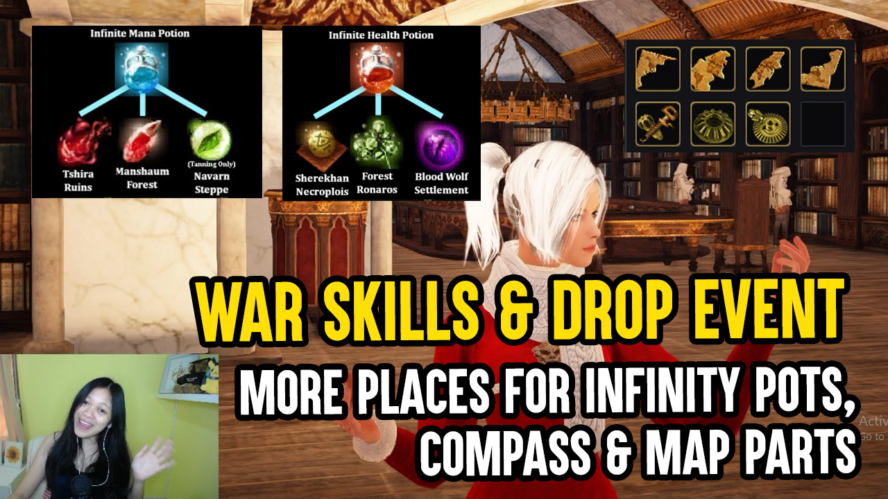 [Game Play] More zones for Infinity Pot, Compass, Map parts!