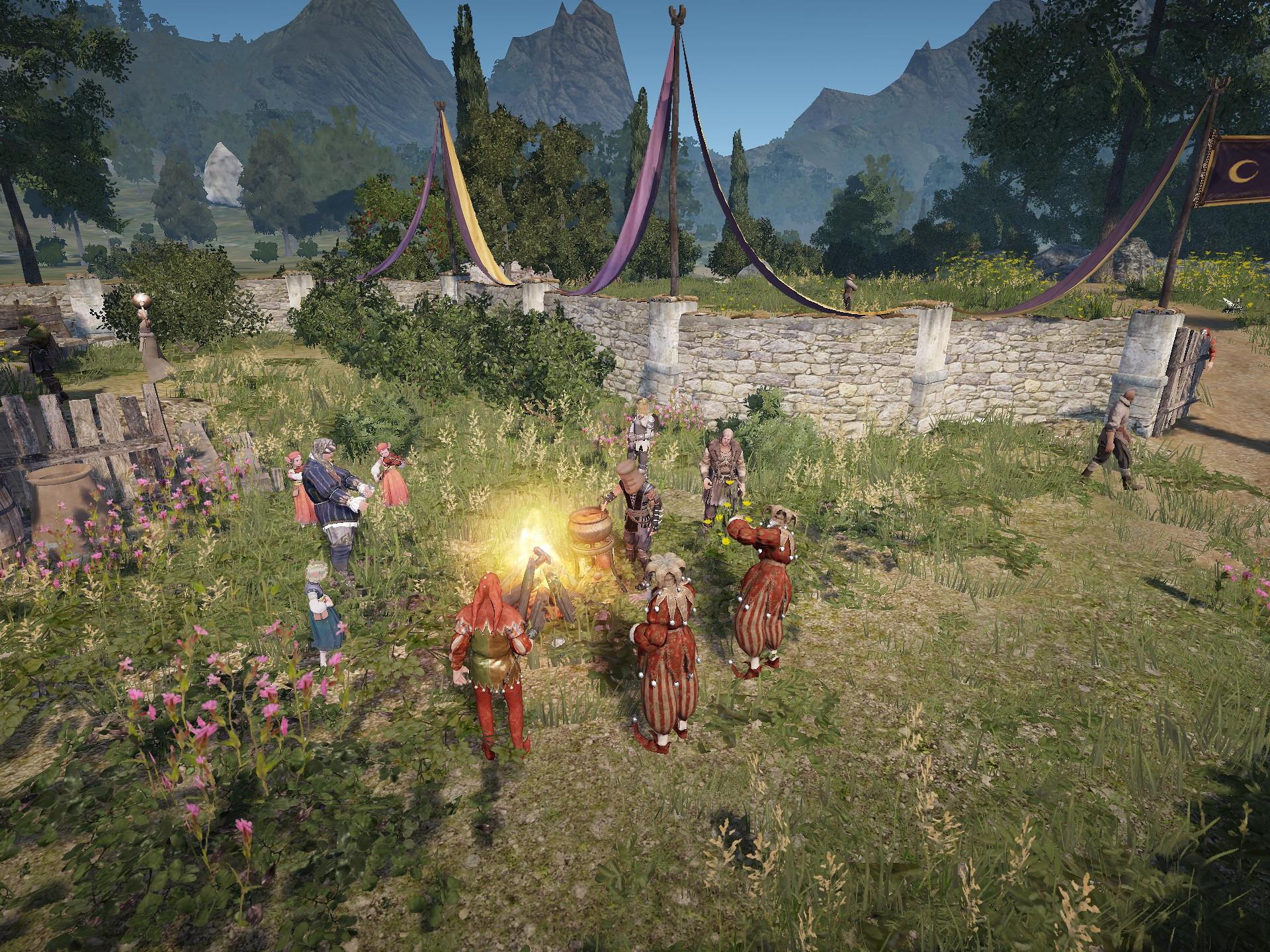 [Screenshots & Clips] [Cooking Festival][SEA] By the bonfire