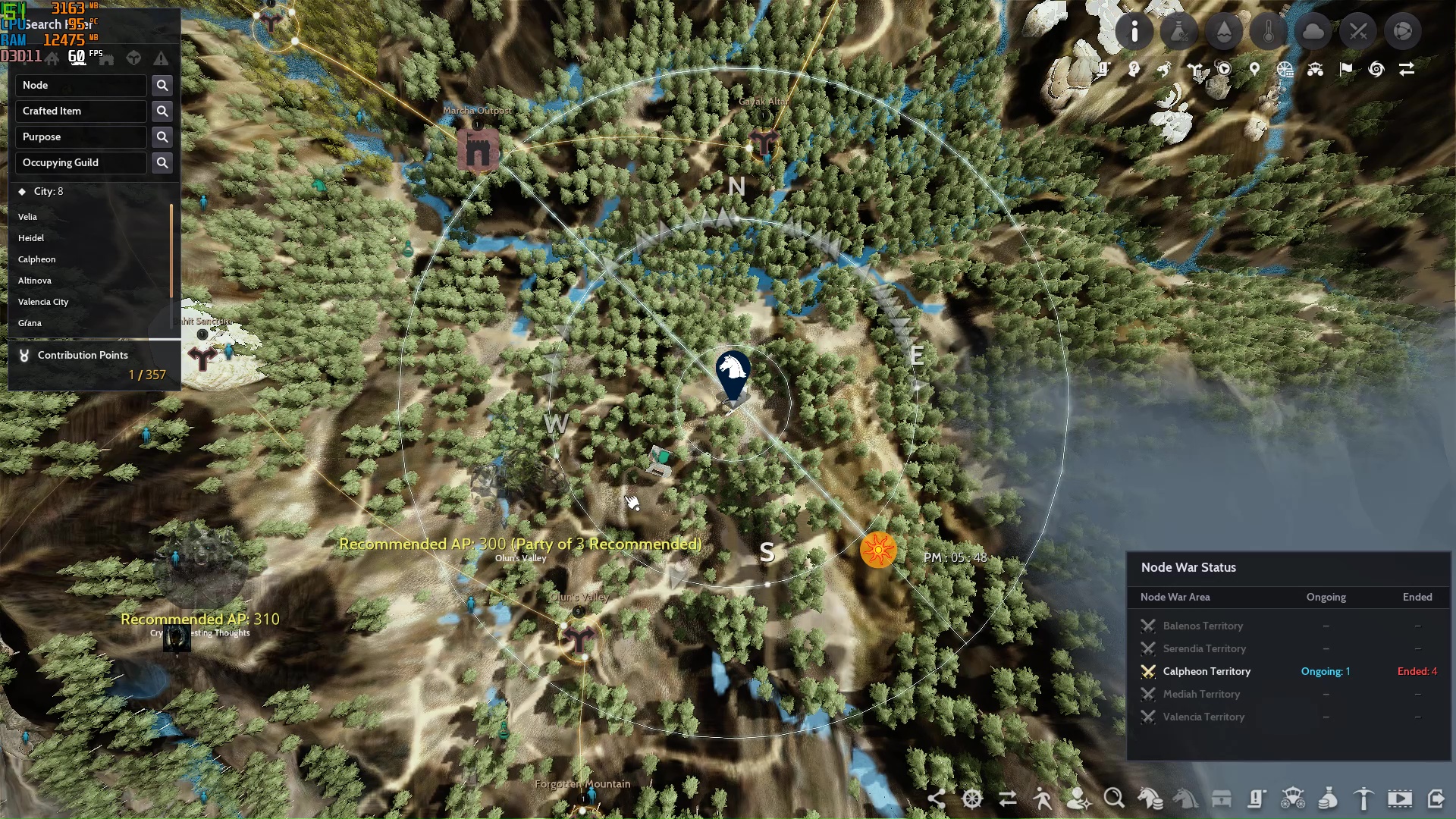 [Game Play] Teleport from Olun Valley to Star End | Black Desert ...