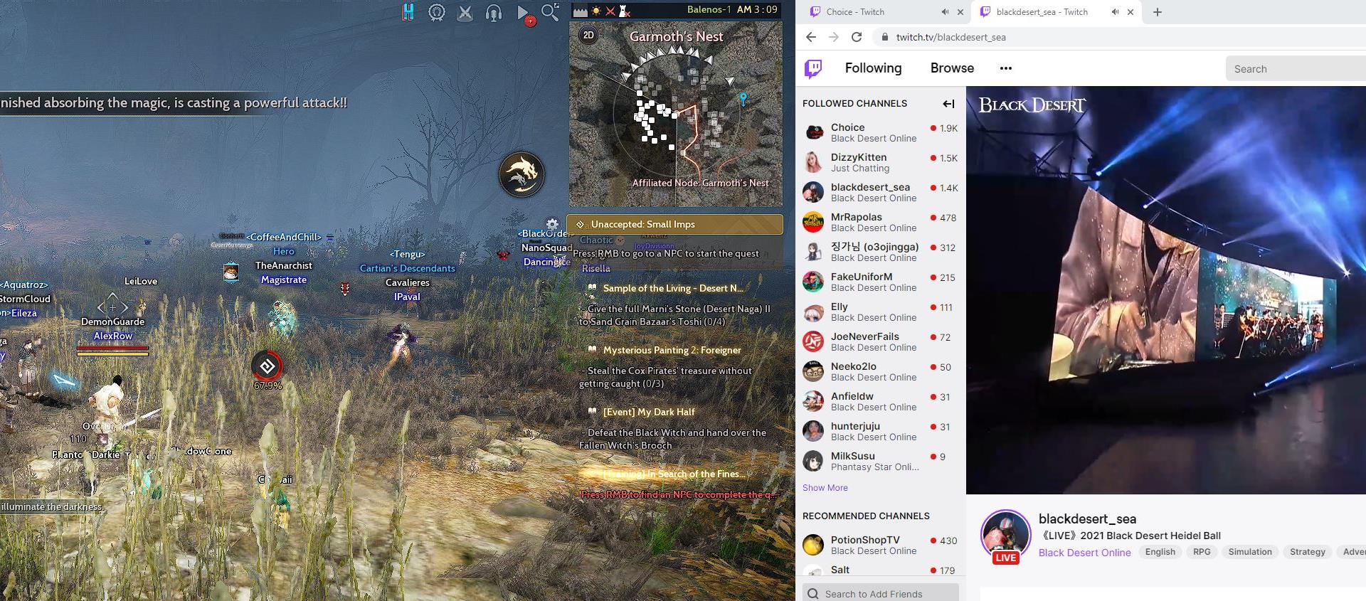 [Screenshots & Clips] [2021 Heidel Ball] | Black Desert Asia (TH/SEA)