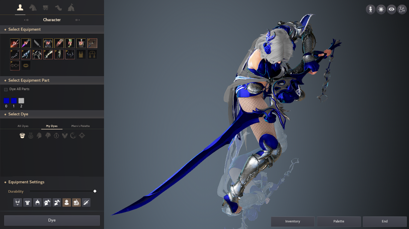 [Screenshots & Clips] [RGB] Blue Rose - Dark Knight's Checkmate Set ...