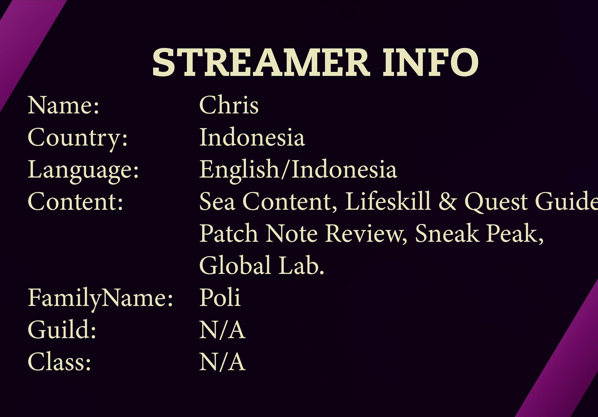 [General Gameplay] [VIEW] Streamer: Chris Poli