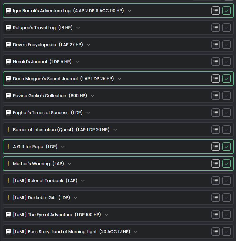 [Feedback] Too much Quests
