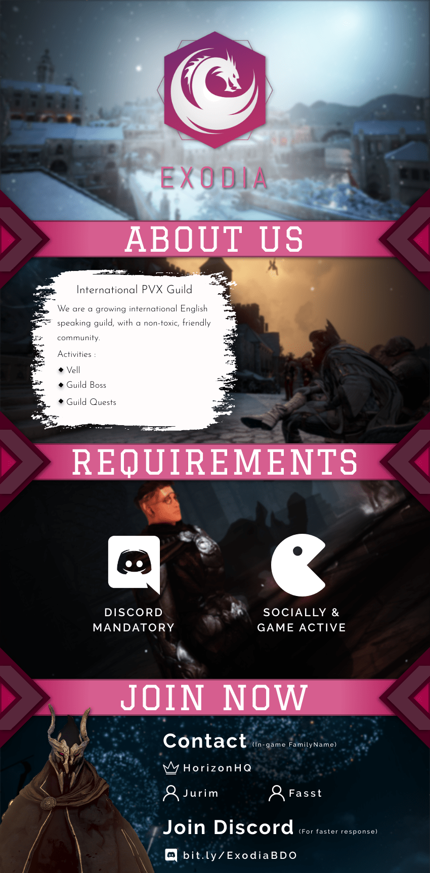 [Guild & Friends] Exodia guild | Black Desert Asia (TH/SEA)
