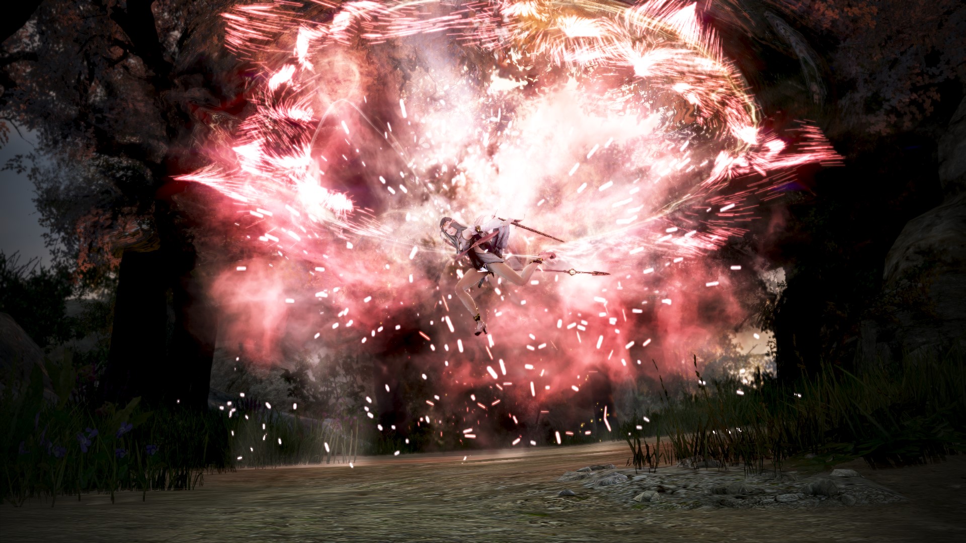 [Screenshots & Clips] [Cherry Blossoms] Flower Power: Aura Fire | Black ...