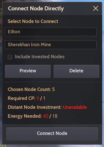 [Game Play] Quick Node Connectivity