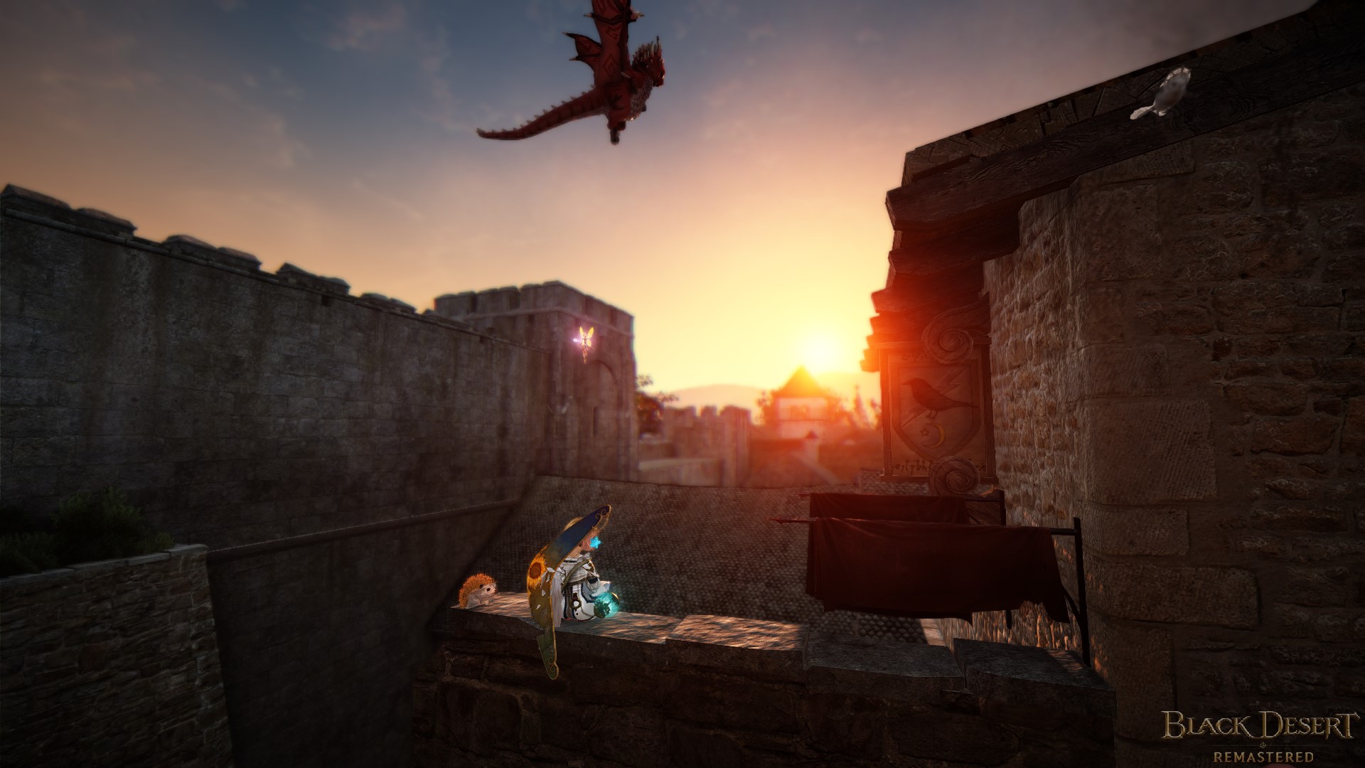 [Screenshots & Clips] [Travel] Watching Sunset in Castle City, Calpheon ...