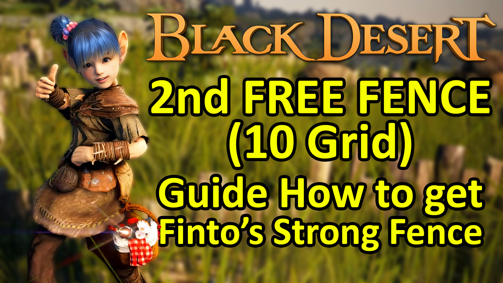 [Game Play] 2nd FREE FENCE (10 Grid) Guide How to get 2nd Finto’s ...