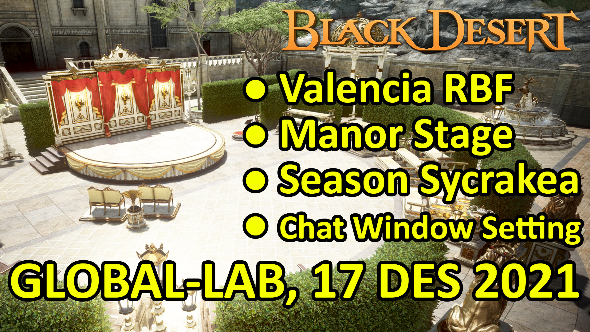 [Game Play] Valencia (RBF), Manor Stages, Season Sycrakea Info