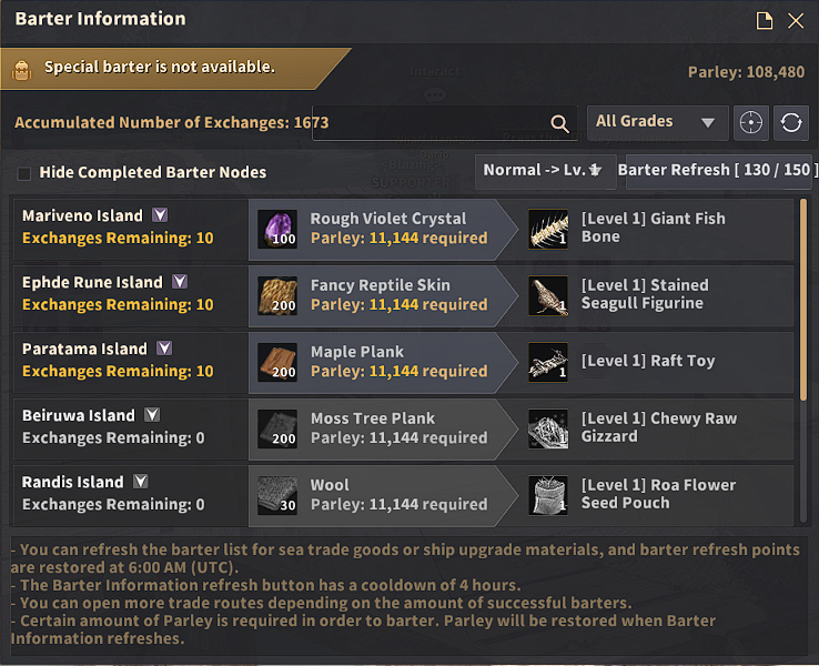 [Game Play] Bartering Guide For Beginners