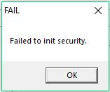 [General Gameplay] How To Fix 'Failed To Init Security'