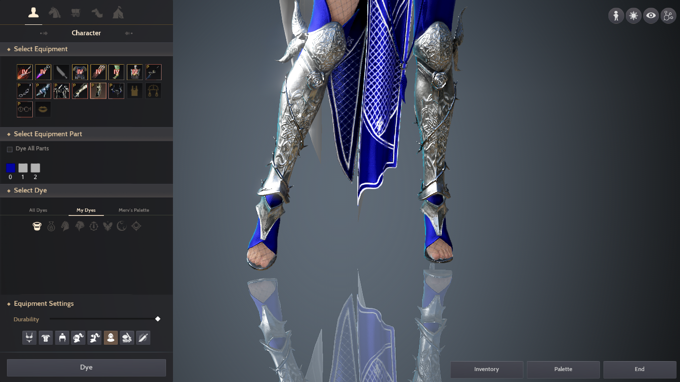 [Screenshots & Clips] [RGB] Blue Rose - Dark Knight's Checkmate Set