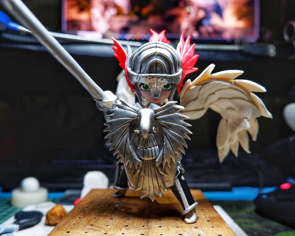 [Screenshots & Clips] [Adventurer's Board_Fanart] Valk Figure