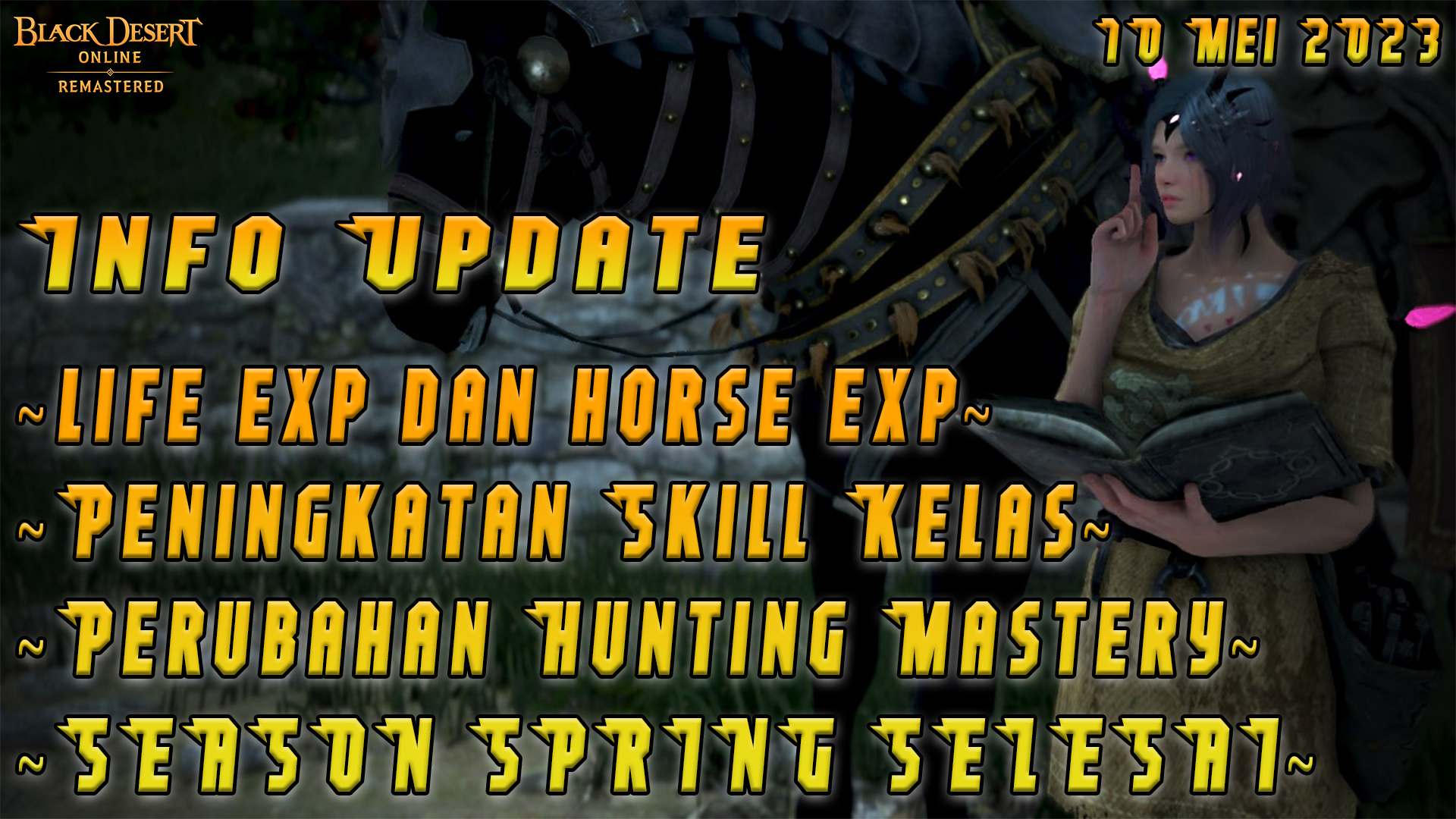 [Game Play] Life EXP, Event Kuda, Spring Season Selesai + INFO UPDATE ...