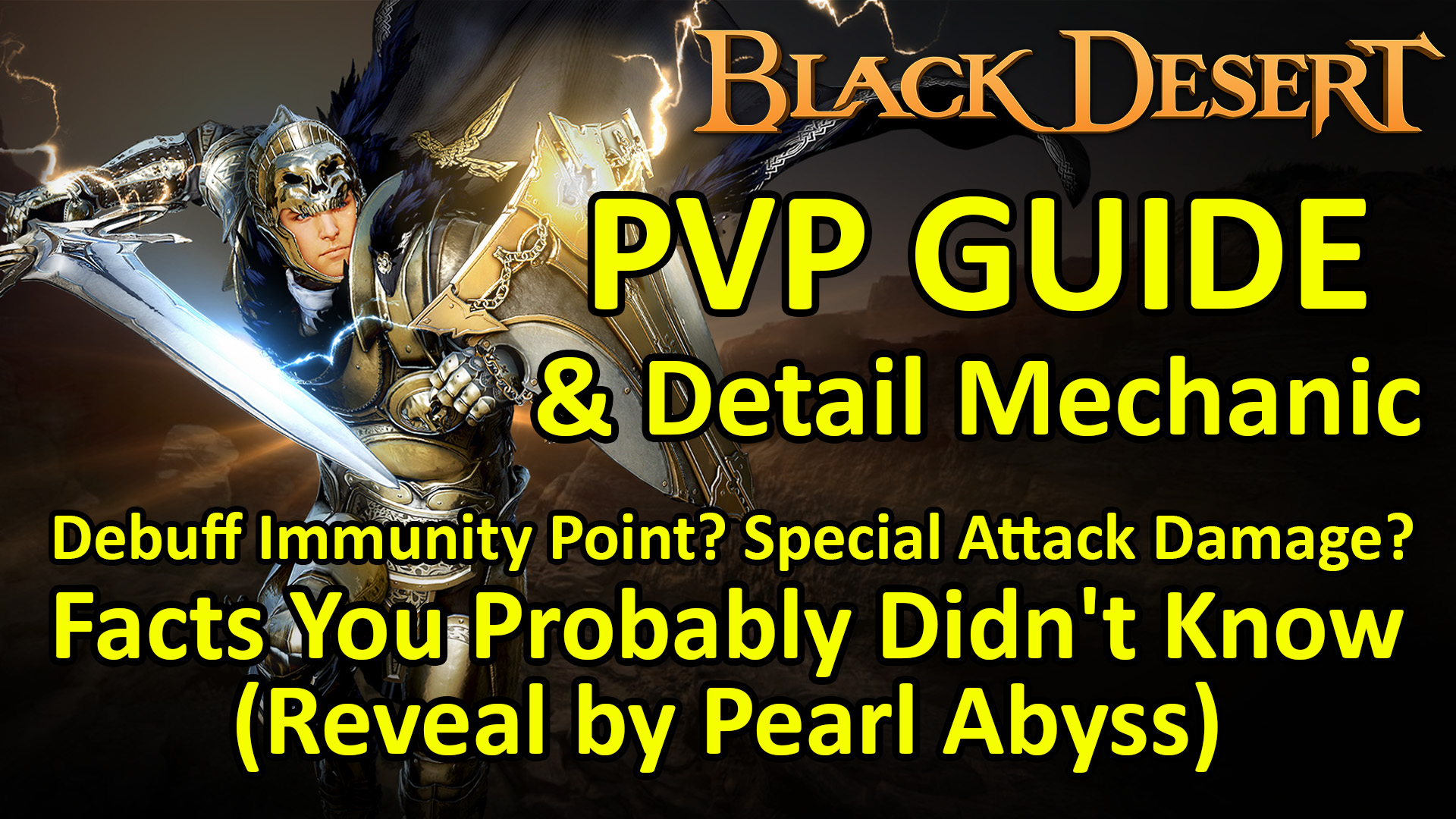 [Game Play] PVP GUIDE MECHANIC, Debuff Immunity Point, Special Attack Damage