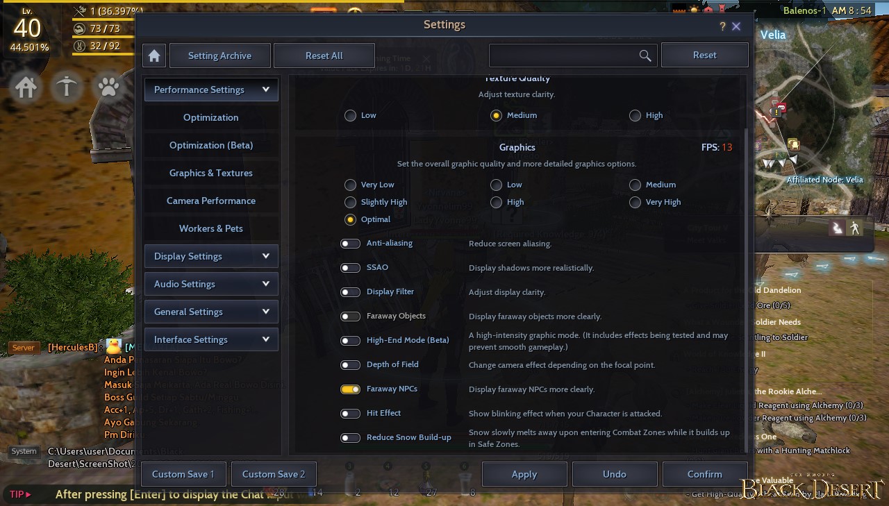 [General Gameplay] Graphics.