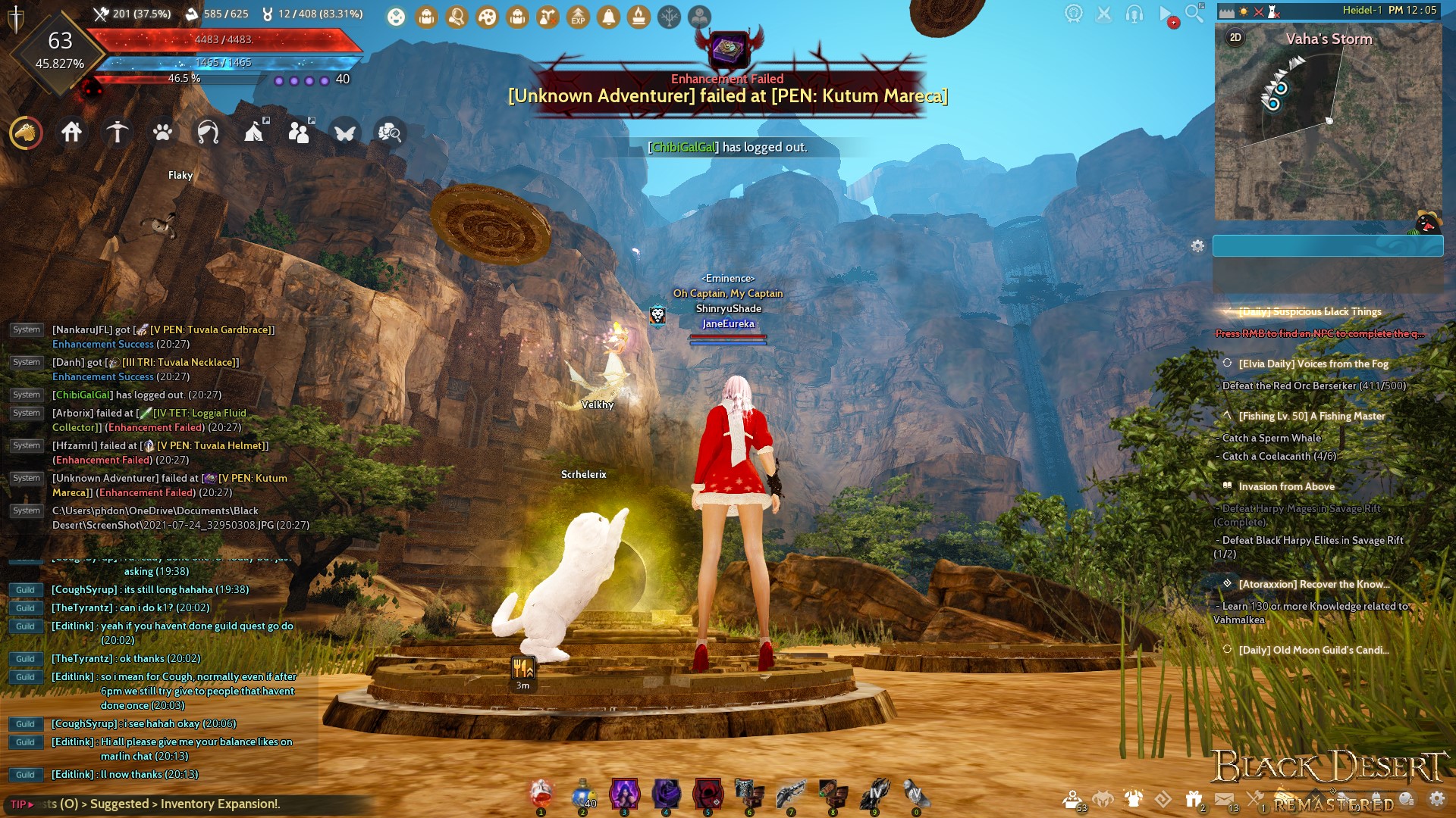 [Screenshots & Clips] [Award] Uncanny Event Flashback