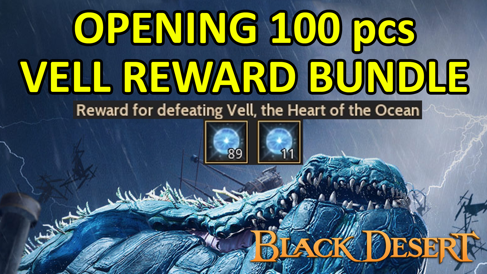 [Game Play] Opening 100 pcs VELL REWARD BUNDLE, Vell's Heart?? | Black ...
