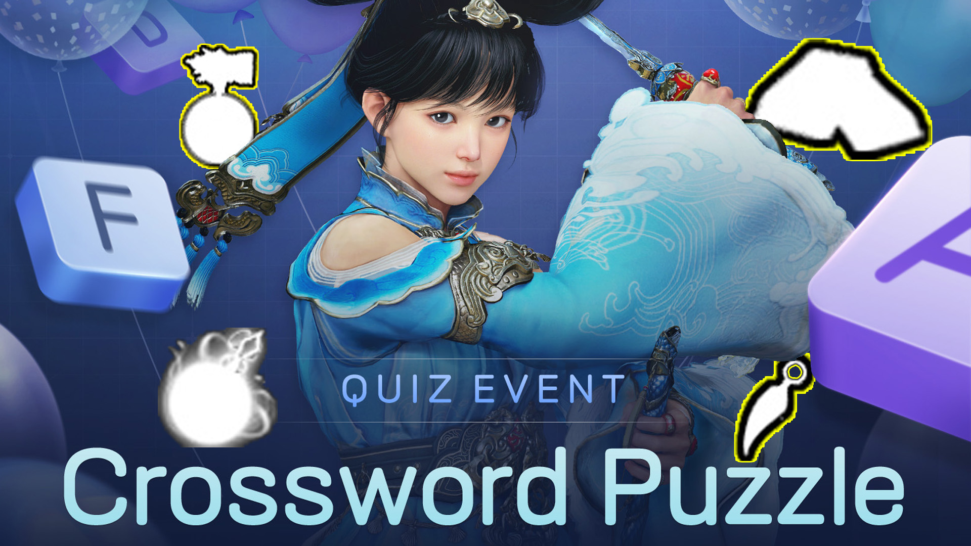 [Game Play] EVENT | ANSWER Puzzling Silhouettes & Crossword | Black ...