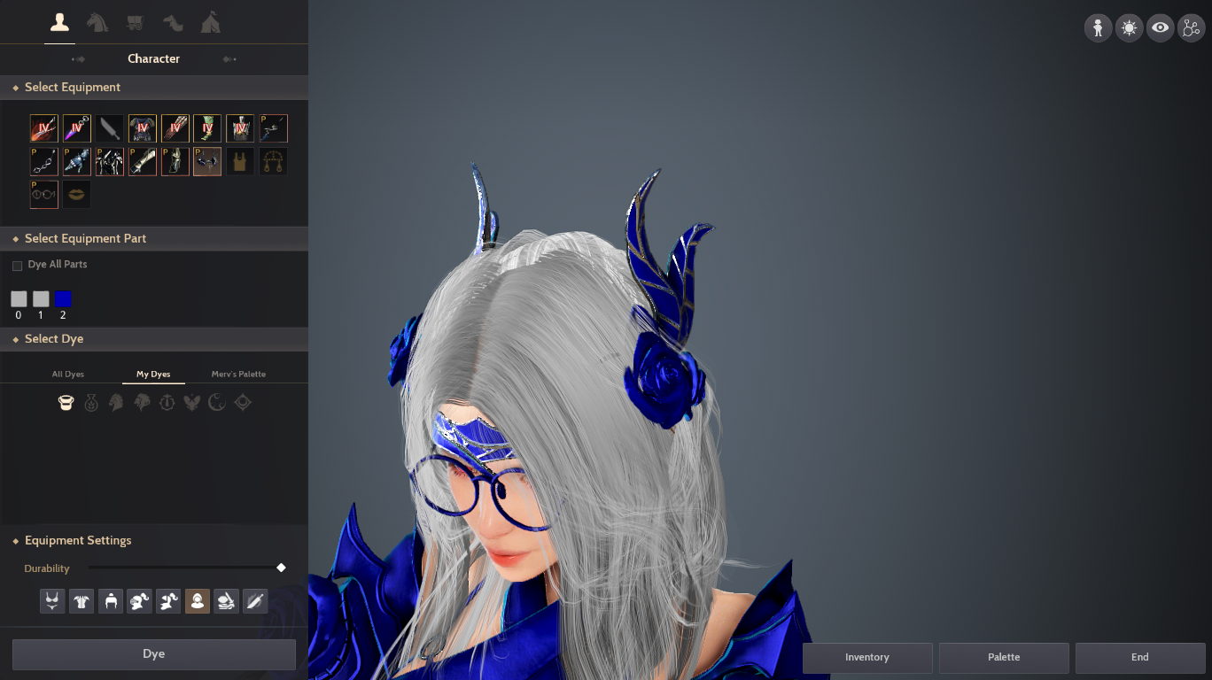 [Screenshots & Clips] [RGB] Blue Rose - Dark Knight's Checkmate Set ...