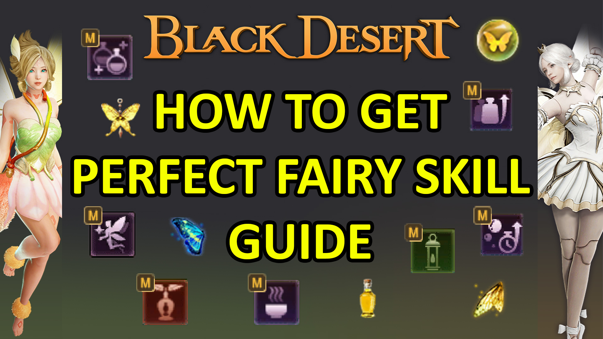 [Game Play] Perfect Fairy Skill Guide, New Update Lv50 & Skill | Black Desert Southeast Asia