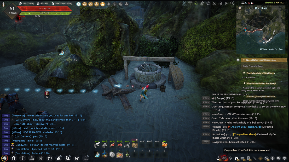 [Screenshots & Clips] [PortRatt] i go to port ratt with trader boat n i ...