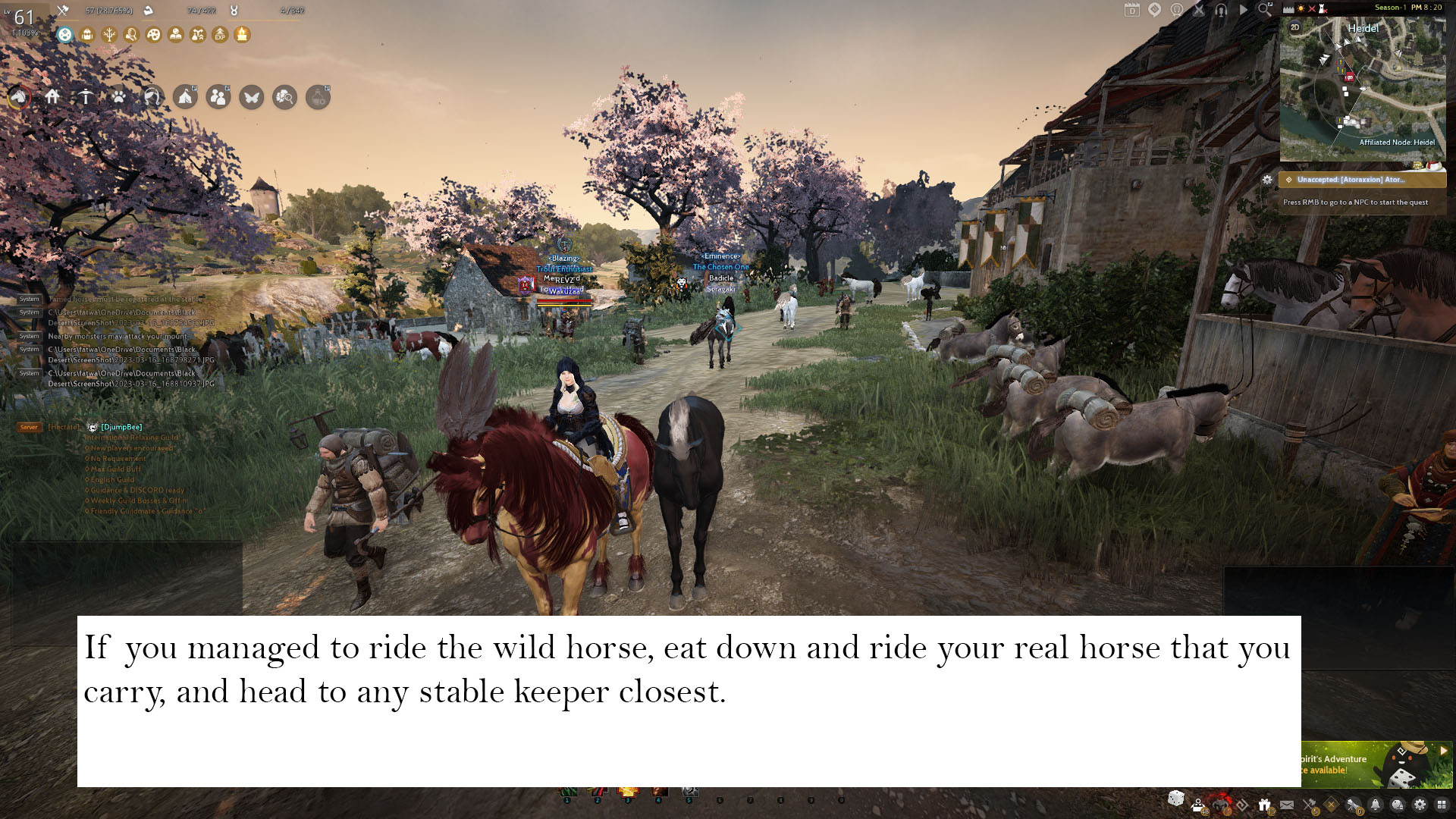 [Game Play] Leveling Training Life Skill on BDO easily and quickly ...