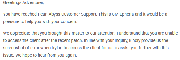 [General Gameplay] CLIENT AUTHENTICATION FAILURE PART 2