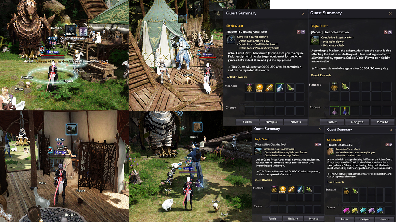 [Game Play] Daily Kamasylvia Contribution [40-80m/d]