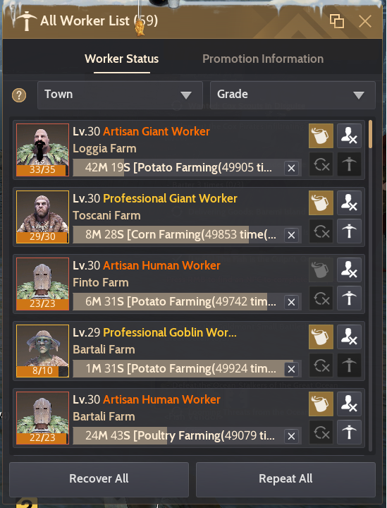 [General Gameplay] New Worker UI is a downgrade in experience