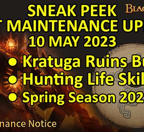 [Game Play] SNEAK PEEK | Kratuga Ruins Buff, Hunting Buff, Spring Season 2023 END (Black Desert ...