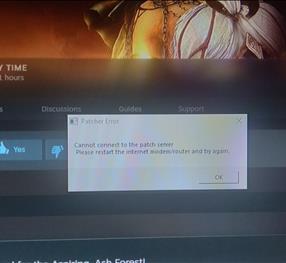 [General Gameplay] Patcher Error : Cannot connect to the patch server | Black Desert Asia (TH/SEA)