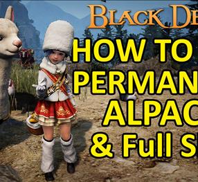 [Game Play] Guide Permanent Alpaca & Trick to Get Full Skill | Black ...