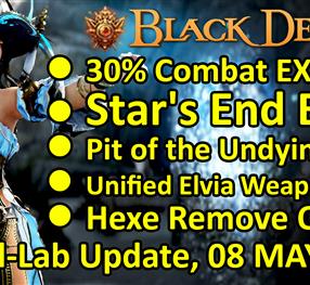 [Game Play] 30% Combat EXP Buff, Star's End Buff, Pit of the Undying Buff, Unified Elvia Weapon ...