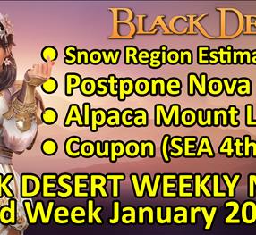 [Game Play] Snow Region Release Date, Coupon (SEA) | BDO NEWS | Black ...