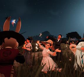 [Screenshots & Clips] [Morning Light Journey] Skippity Hoppity Let's ...