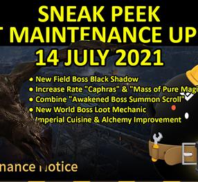 [Game Play] New Field Boss "Black Shadow" (Sneak Peek 14 July)