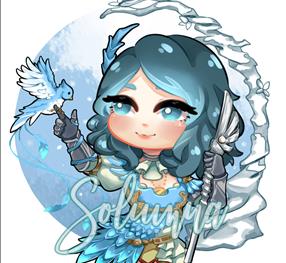 [Fan Art] El's Art Dump: The Azure Witch