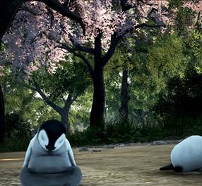 [Screenshots & Clips] [Cherry Blossoms] Sleepy pingu