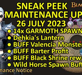 [Game Play] SNEAK PEEK | GARMOTH SPAWN 14x/week, Dehkia's Lantern, BUFF Barter Profit, BUFF ...