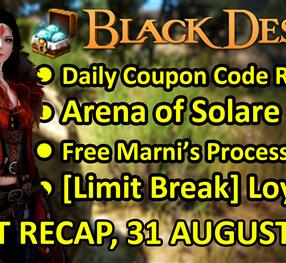 [Game Play] EVENT | Daily Coupon Code, Arena of Solare Event, [Limit ...