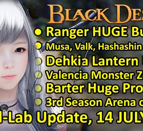 [Game Play] Dehkia Lantern, Ranger HUGE Buff, Valencia MonsterZone Buff, Barter Huge Profit Buff ...