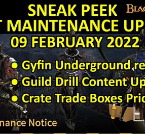 [Game Play] Gyfin Reworked, Guild Drill, Trade Box Price Buff