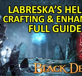 [Game Play] Labreska's Helmet Crafting & Enhancing Full Guide | Black ...