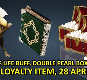 [Game Play] Pet Kuku, +50% Life Buff, Double Pearl Box & More